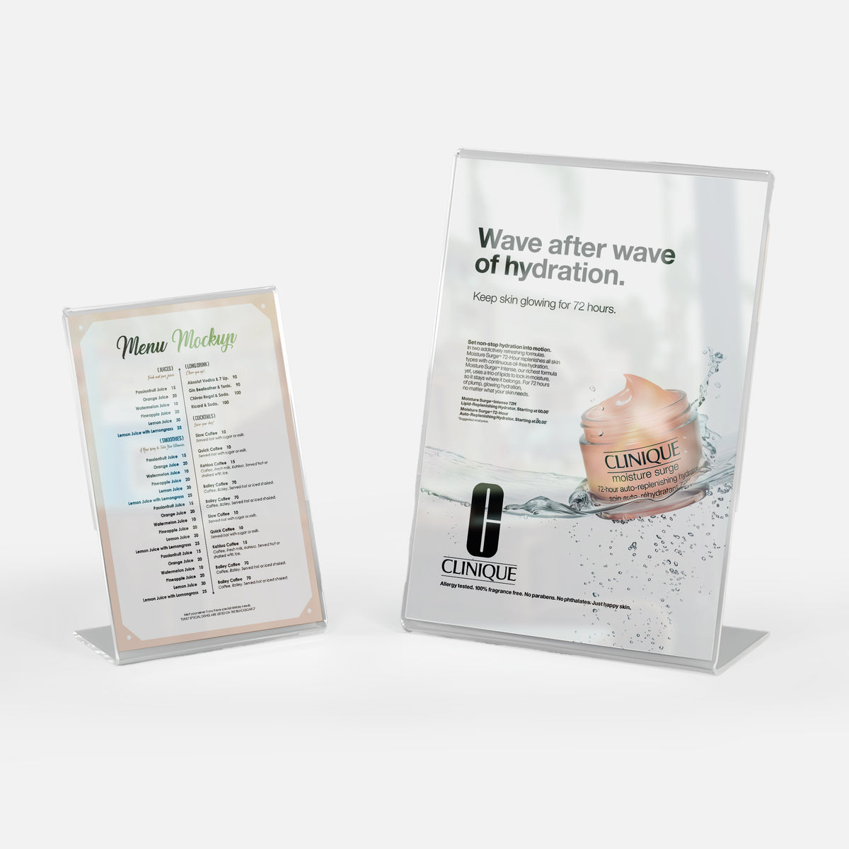 Sign Holder - Single Sided – Holgan Display Supplies